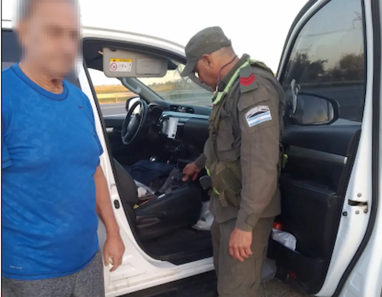 Decomisan en Zárate: Transportaba ilegalmente un arma de fuego y municiones - EL DEBATE